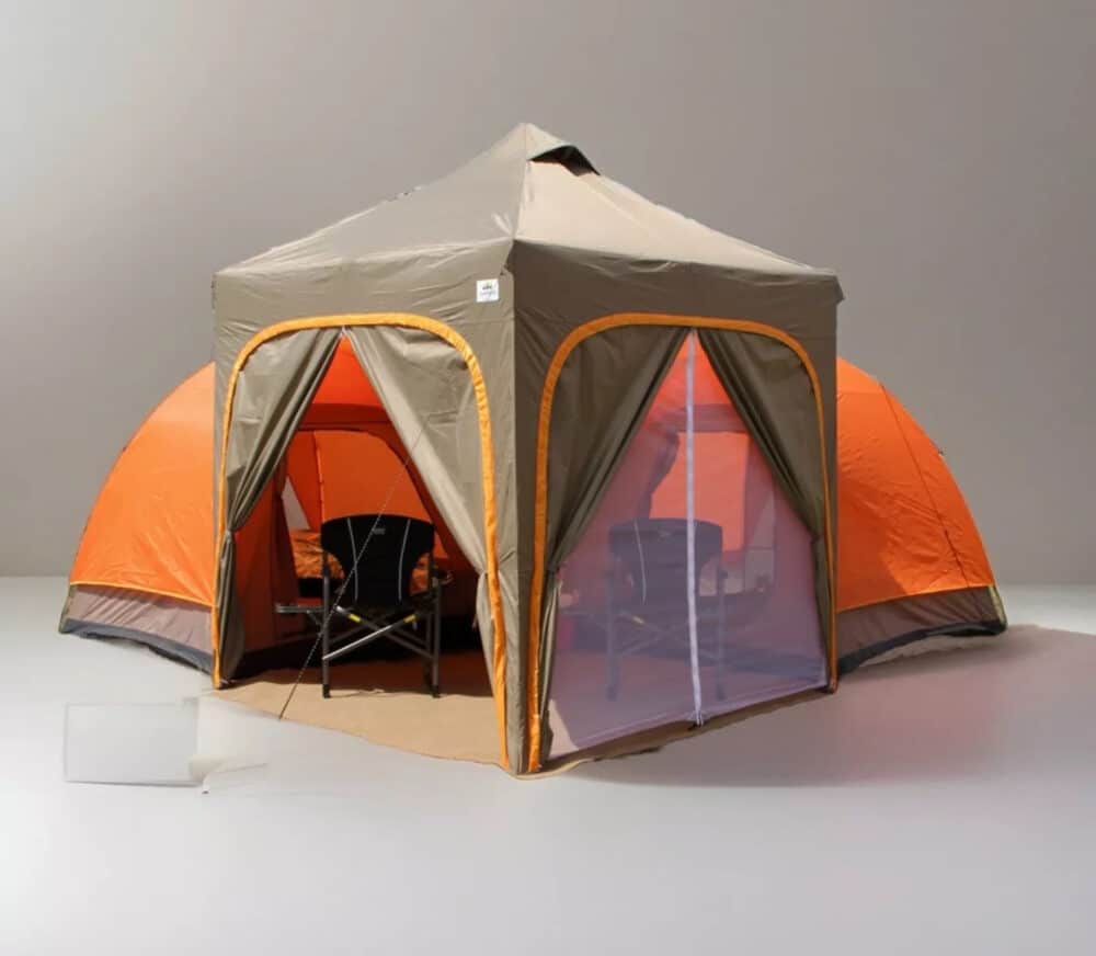 APEX-CAMP Modular Camping - Canopy Meets Dome Tent - The Future of ...